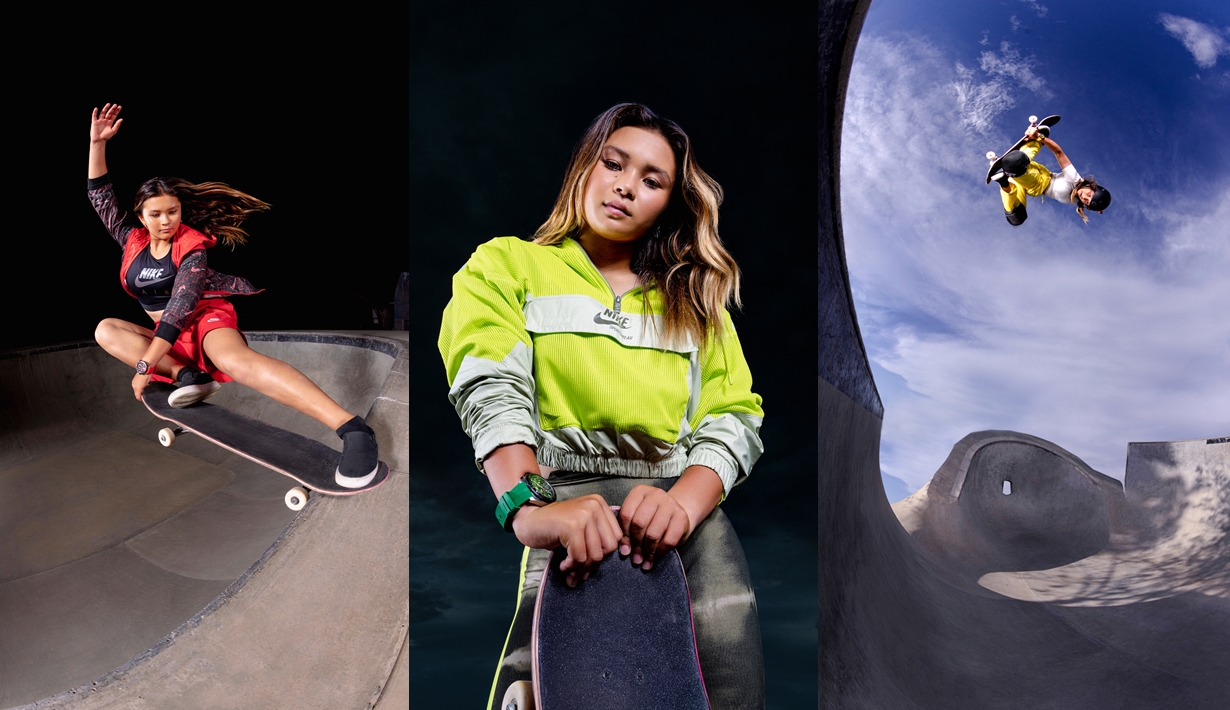 ‘Sky Brown’ นักสเกตบอร์ดลูกครึ่งอังกฤษ-ญี่ปุ่นขึ้นแท่นเป็นแบรนด์แอมบาสเดอร์ของ TAG Heuer