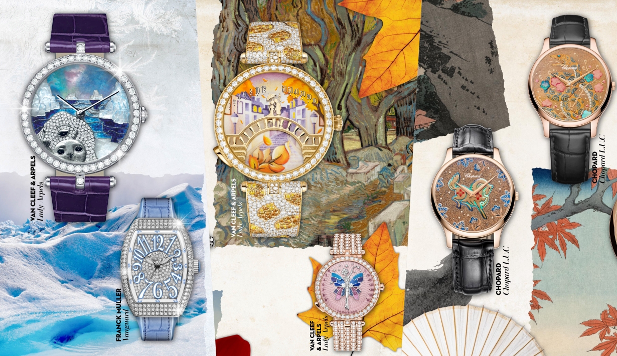 สัมผัสเสน่ห์ความงดงามจากทั่วทุกทวีปผ่านเหล่าเรือนเวลาชั้นสูงหน้าปัดสุด ...