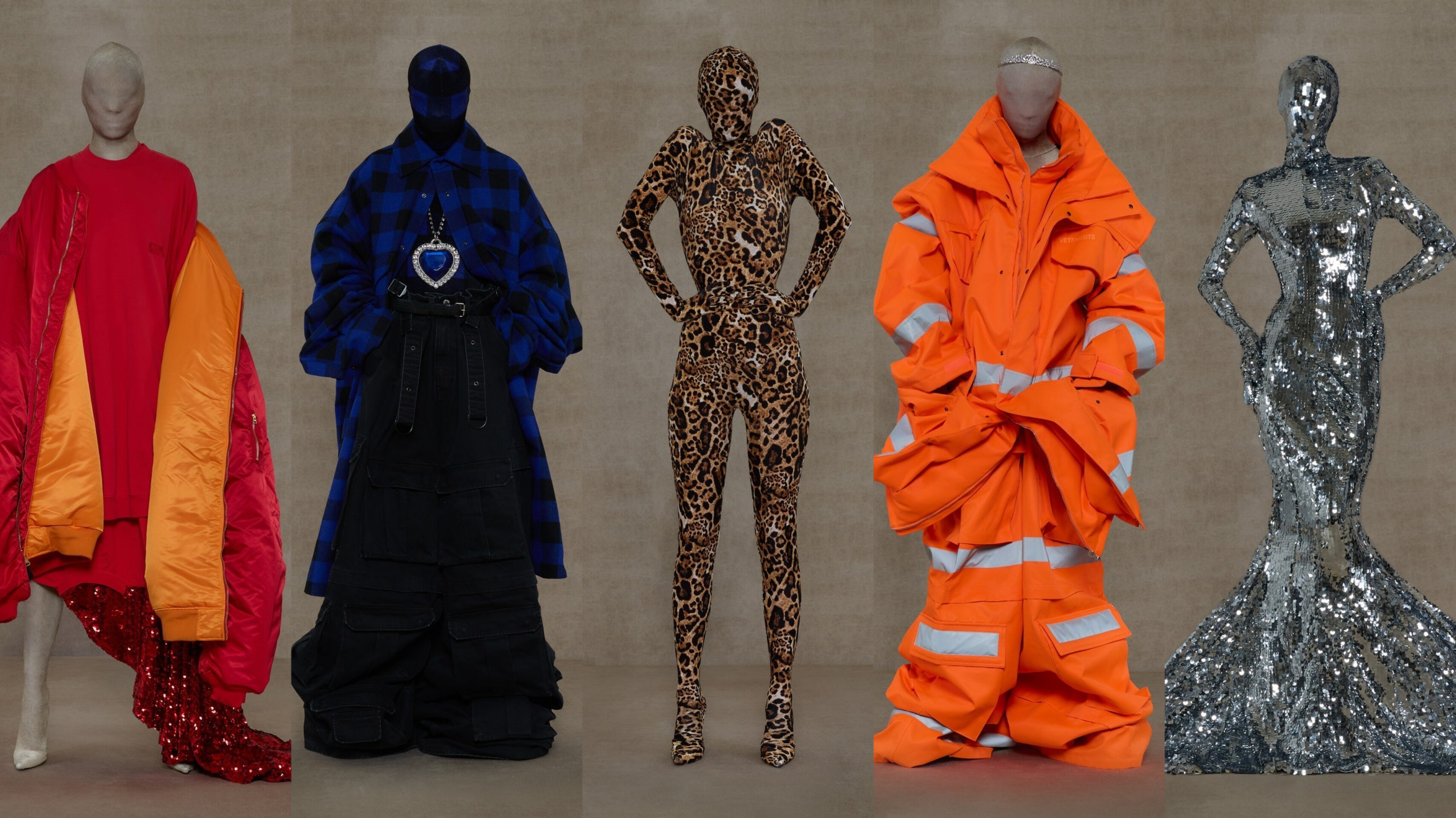 VETEMENTS เผยโฉมคอลเล็กชั่นใหม่ล่าสุด กับการแปลงร่างนางแบบเป็นหุ่นไร้หน้า!