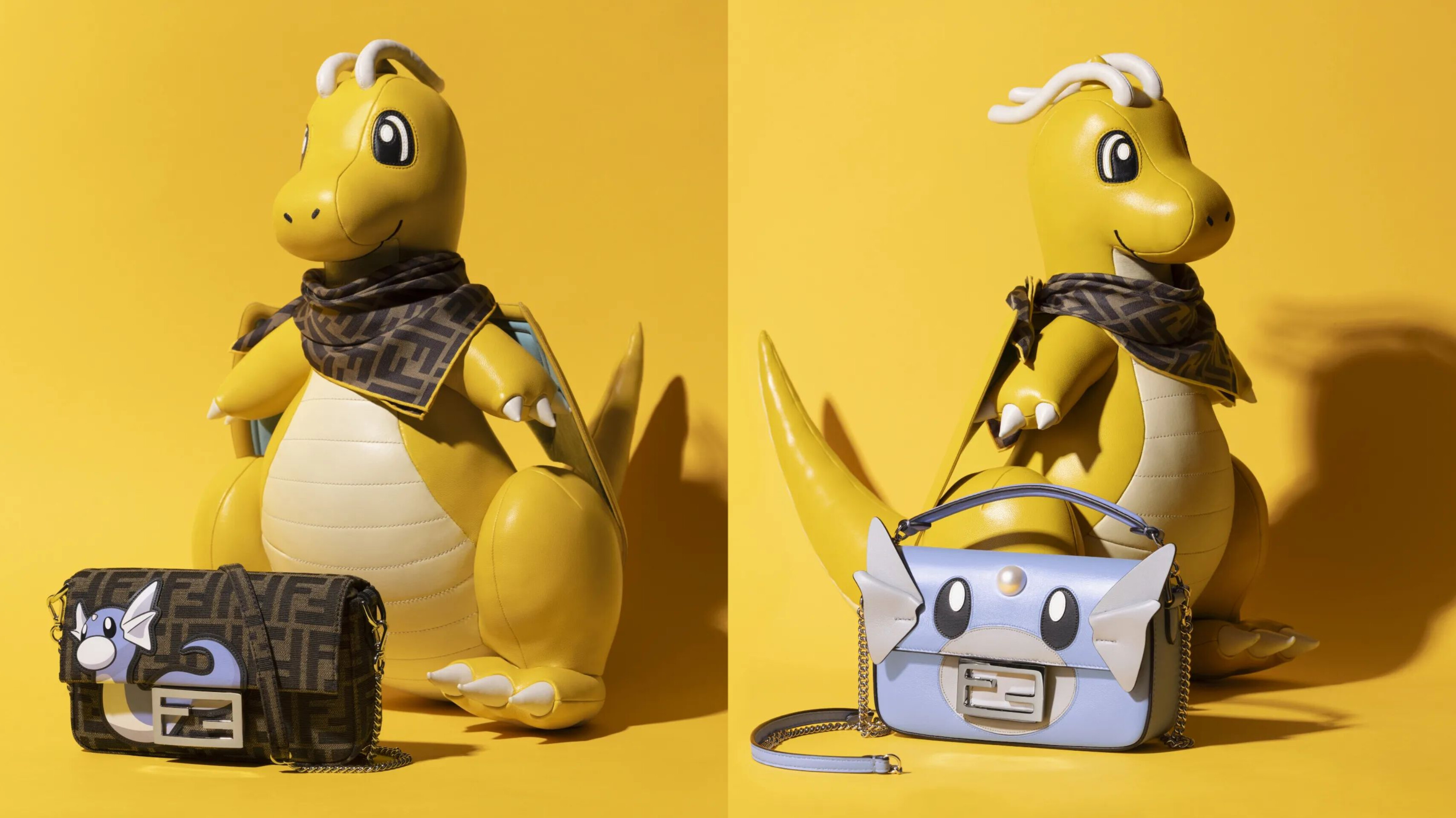 The Fendi x Pokémon collaboration collection for the Year of the Dragon ...